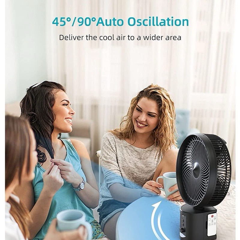 🔥Ready Stock🔥Roccia 2-IN-1 20000mAh 10 inch floor fan Portable ...