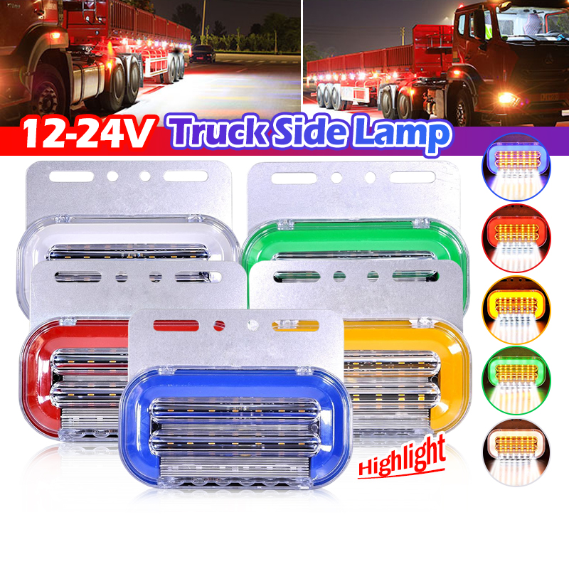 24V Truck Lori LED Side Lamp LED Lori Lorry Lampu Lorry Tepi Side Lamp ...