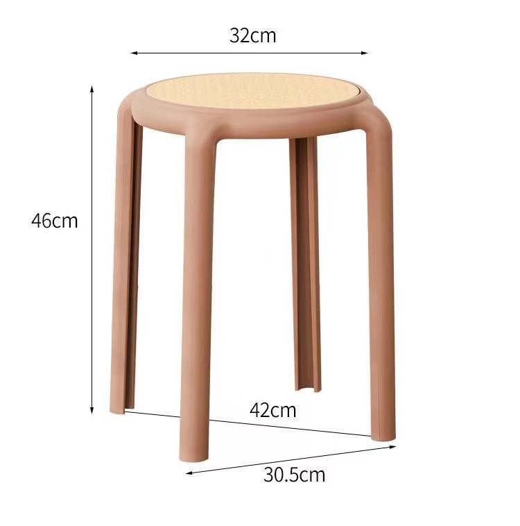 【HOT SELLER】Rattan Stool Storage Kerusi Rotan Anyaman Tangan Untuk ...