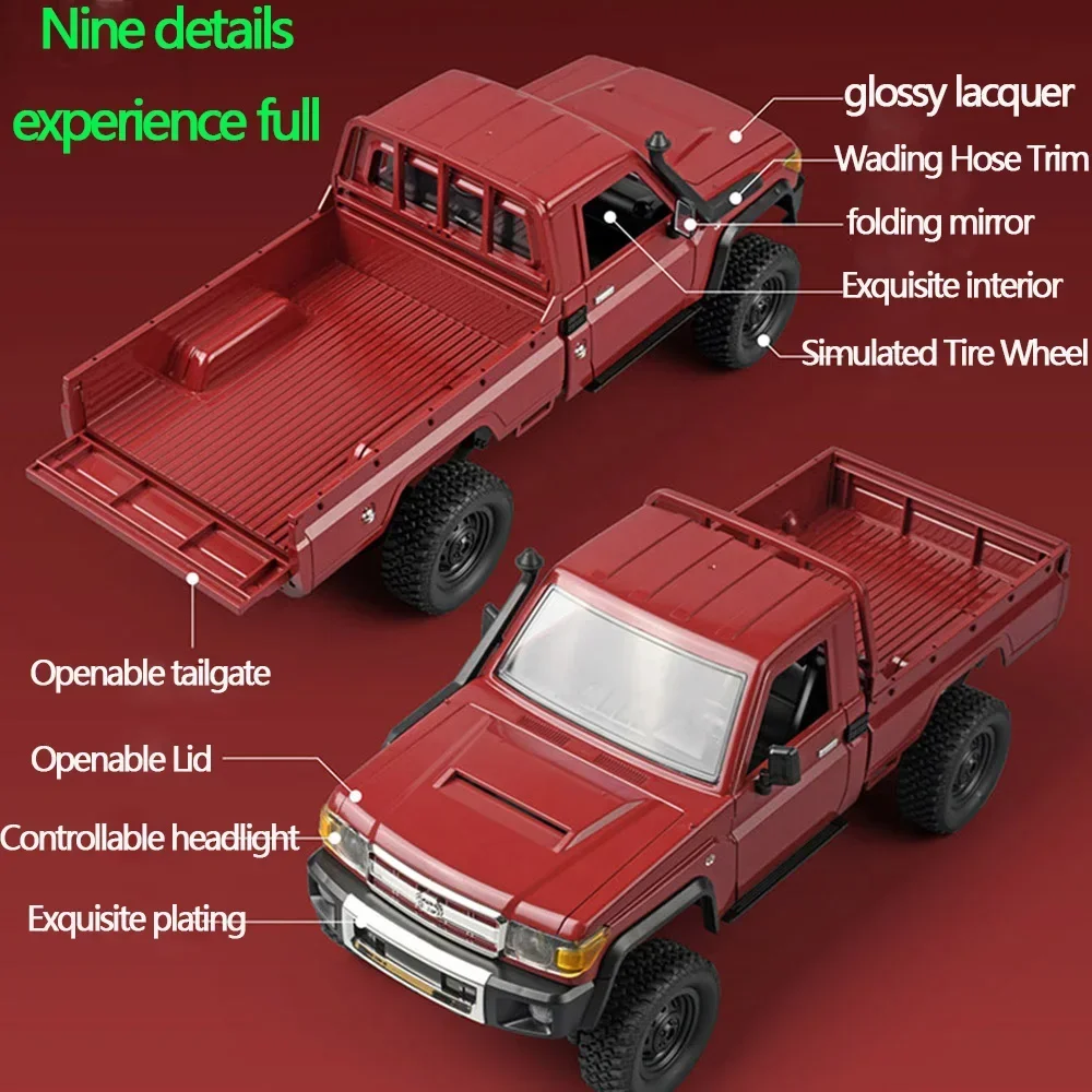 [NEW25] MN82S PRO 1/12 Toyota LC79 Upgrade Waterproof RTR 2.4G 4WD 280 ...