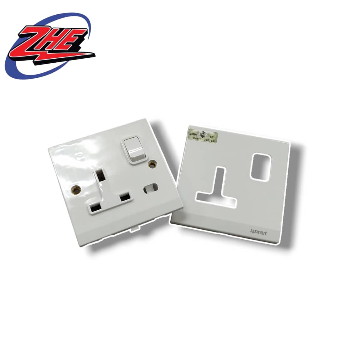 JASMART 13A SWITCH SOCKET OUTLET / WALL SOCKET SWITCHES SIRIM APPROVED ...