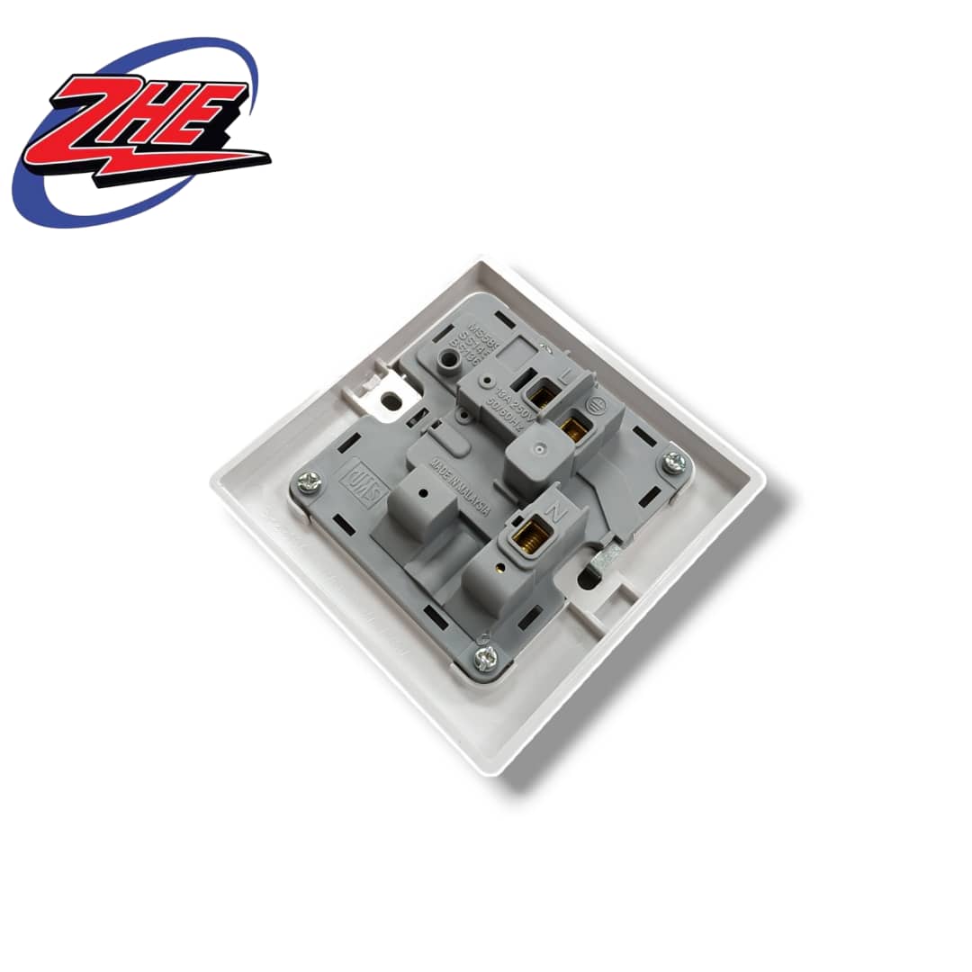 UMS-2913A 13A 1 GANG SWITCH SOCKET OUTLET / WALL SOCKET SWITCHES SIRIM ...
