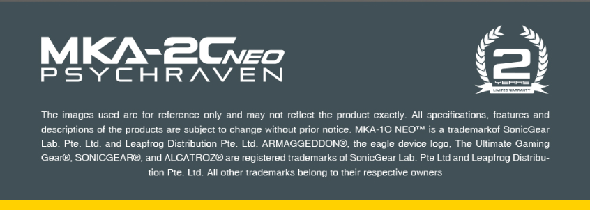 Armaggeddon MKA-2C Neo Psychraven Wired USB Gaming RGB Mechanical ...