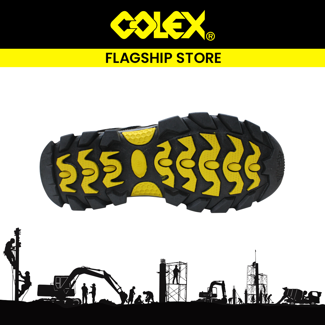 COLEX Composite Toecap Kevlar Midsole Rubber Base Safety Shoes 安全鞋 SVY ...