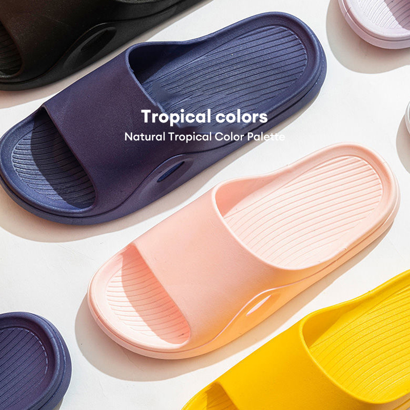 Selipar Getah Rumah Slipper Anti Slip Indoor House Slippers Rubber ...