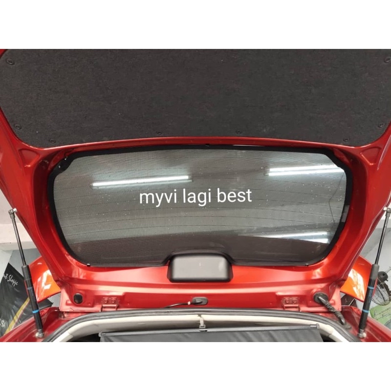 OEM Fit Rear Windscreen Car Sunshade Cermin besar sunshade Proton ...