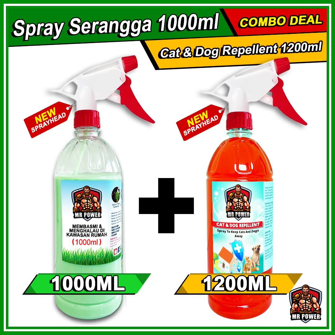 Mr Power (Insect Repellent + Cat Repellent) Combo Saver | Shopee Malaysia