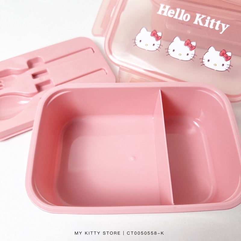 Moshi Moshi Thailand X Sanrio Hello Kitty Bento Box Lunch Box Spoon ...