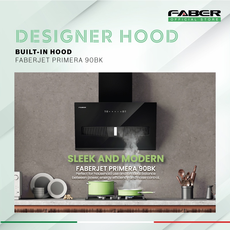[NEW STOCK] FABER Built-In Designer Hood With Turbo Function Tempered ...