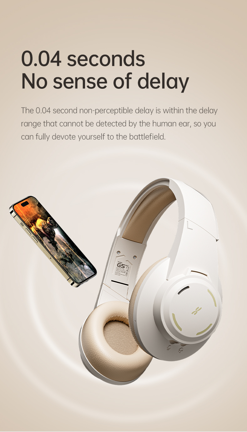 Plextone G5 Pro Foldable Gaming Wireless Headset with mic Noise ...