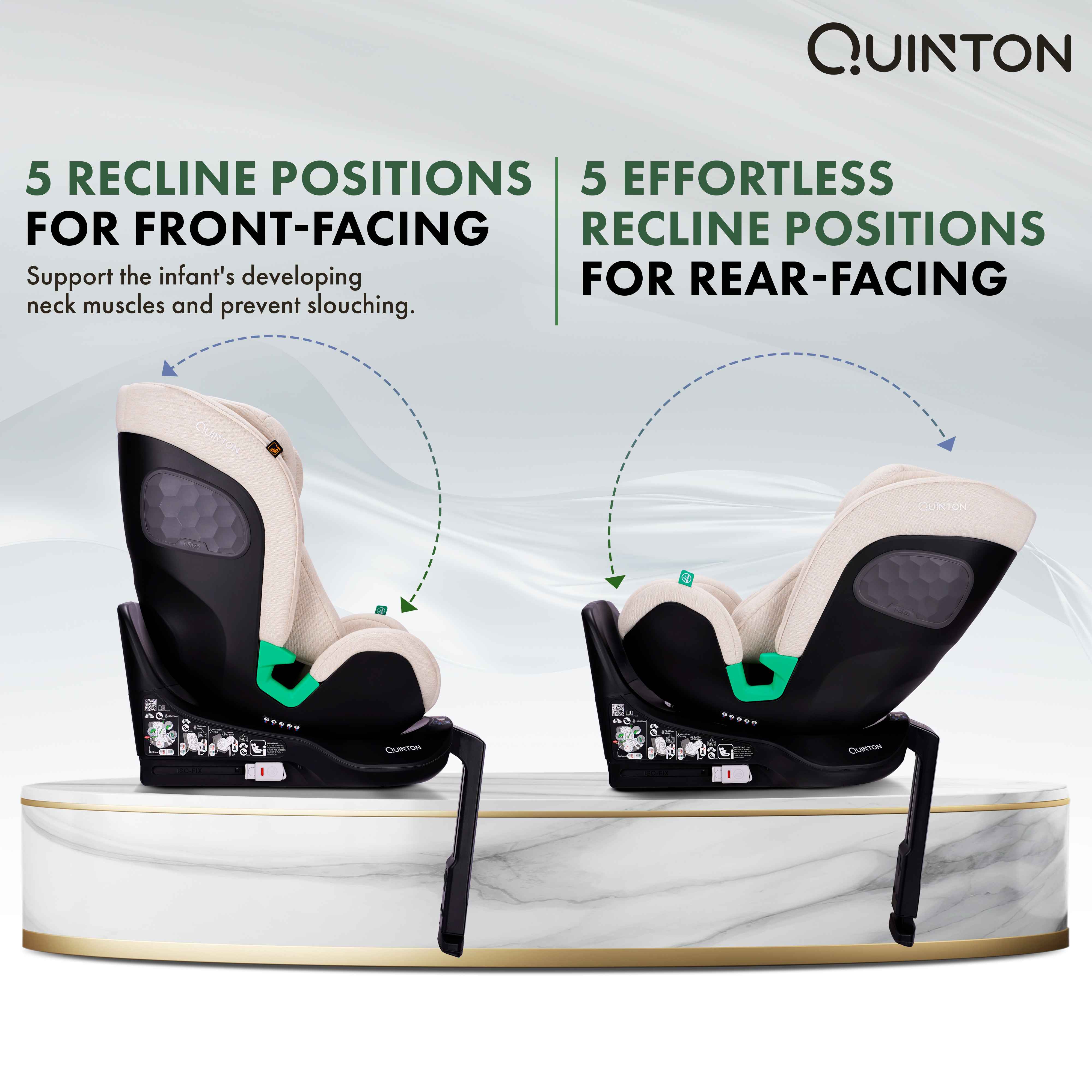 Quinton Coxy 360 Car Seat – Kerusi Keselamatan Bayi Selesa dan ...