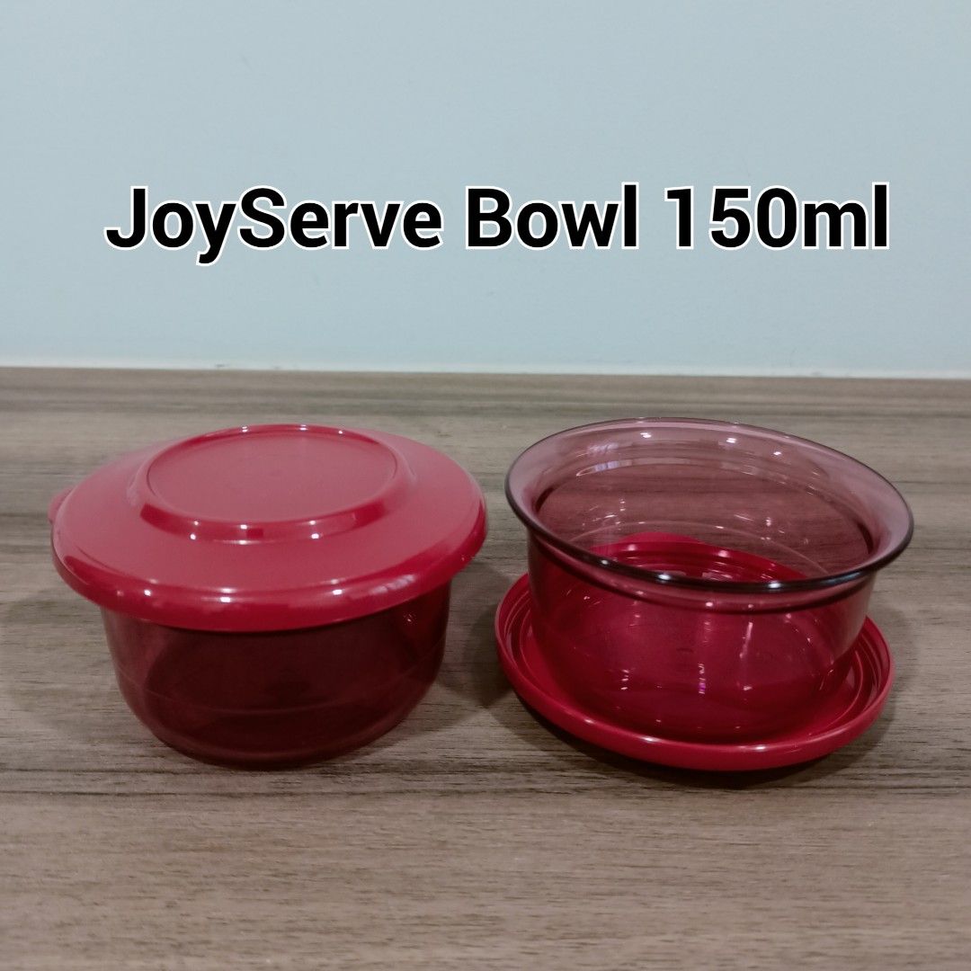 Tupperware Airtight LEVEL Joyserve PWP 150ML Purple elegant container ...