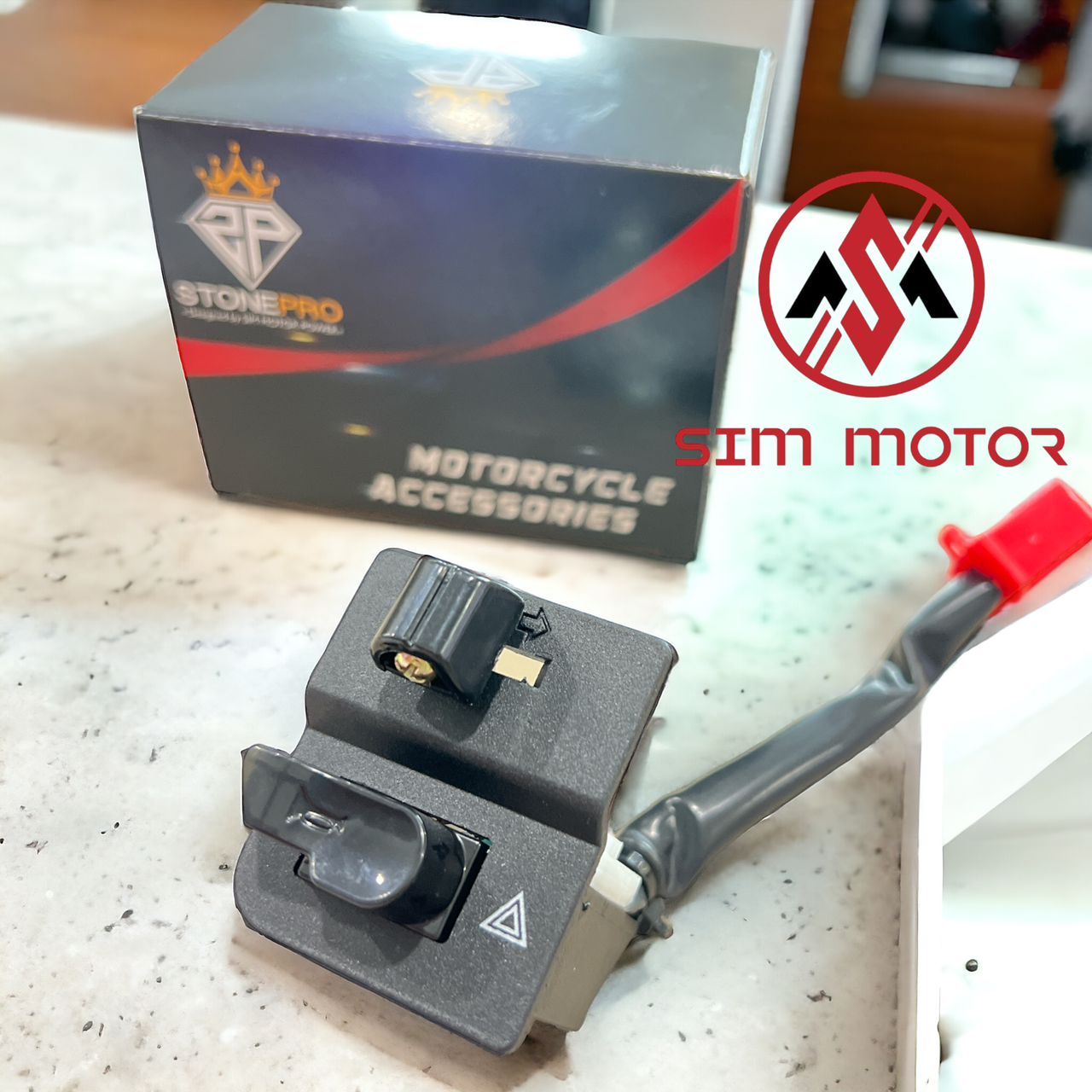 LC135 V8 FI / Y15 V1 / EZ115 LCV8 DOUBLE SIGNAL LH SWITCH ASSY KIRI ...