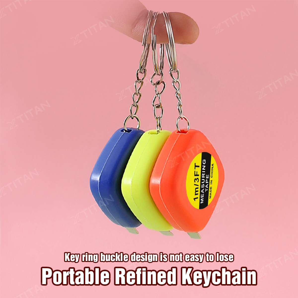 CLC Mini 1m/3ft Tape Measure Measuring Tape Random Colors Portable High ...