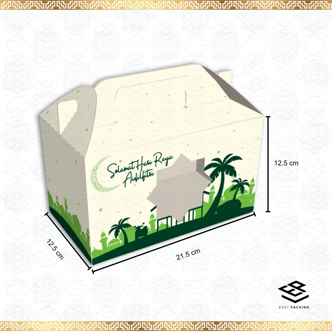 2025 New Design HOT ITEM Hari Raya Handle Box Hari Raya Gift Box Kotak ...