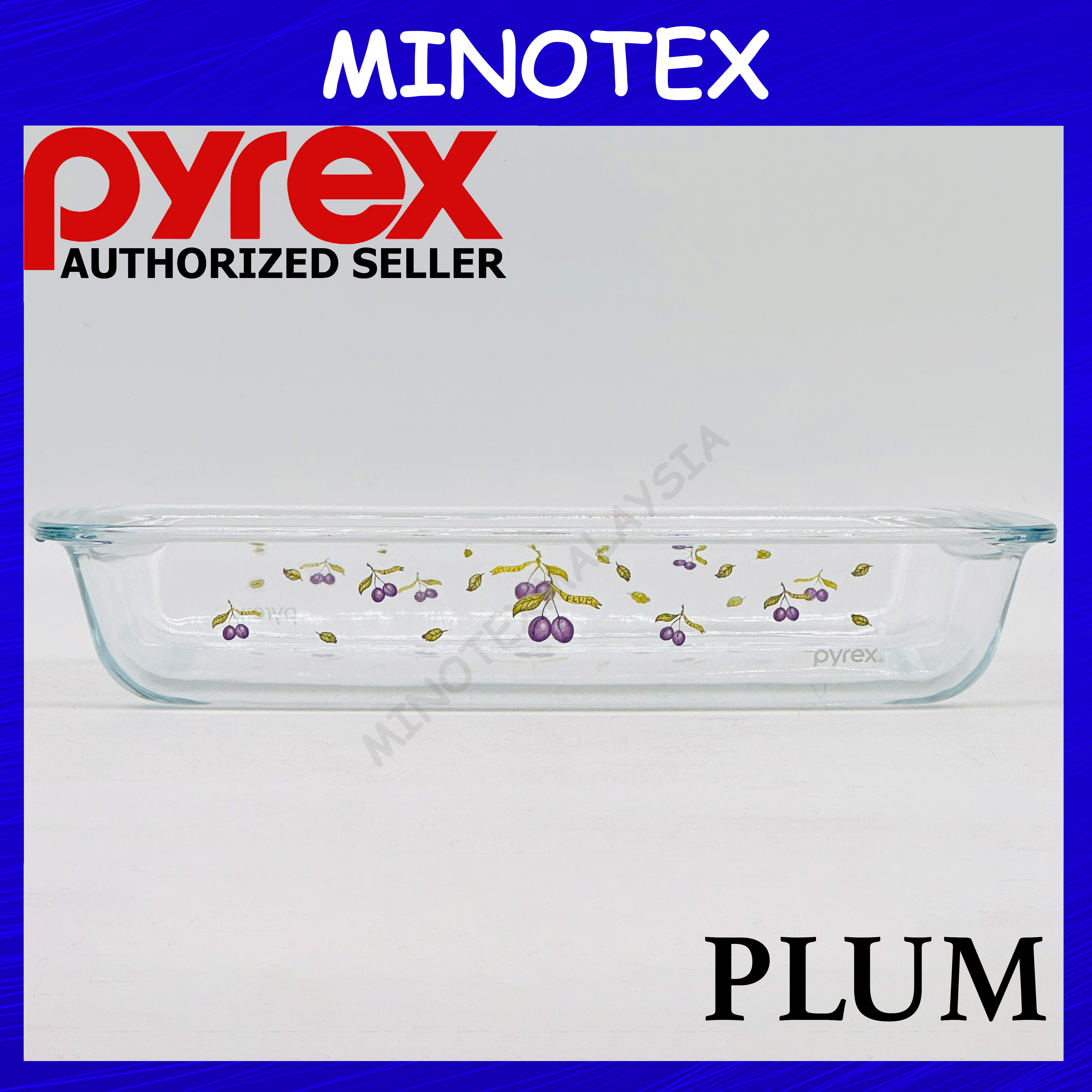 Pyrex 1.7L Rectangle Borosilicate Glass Baking Dish - Elegant, Durable ...