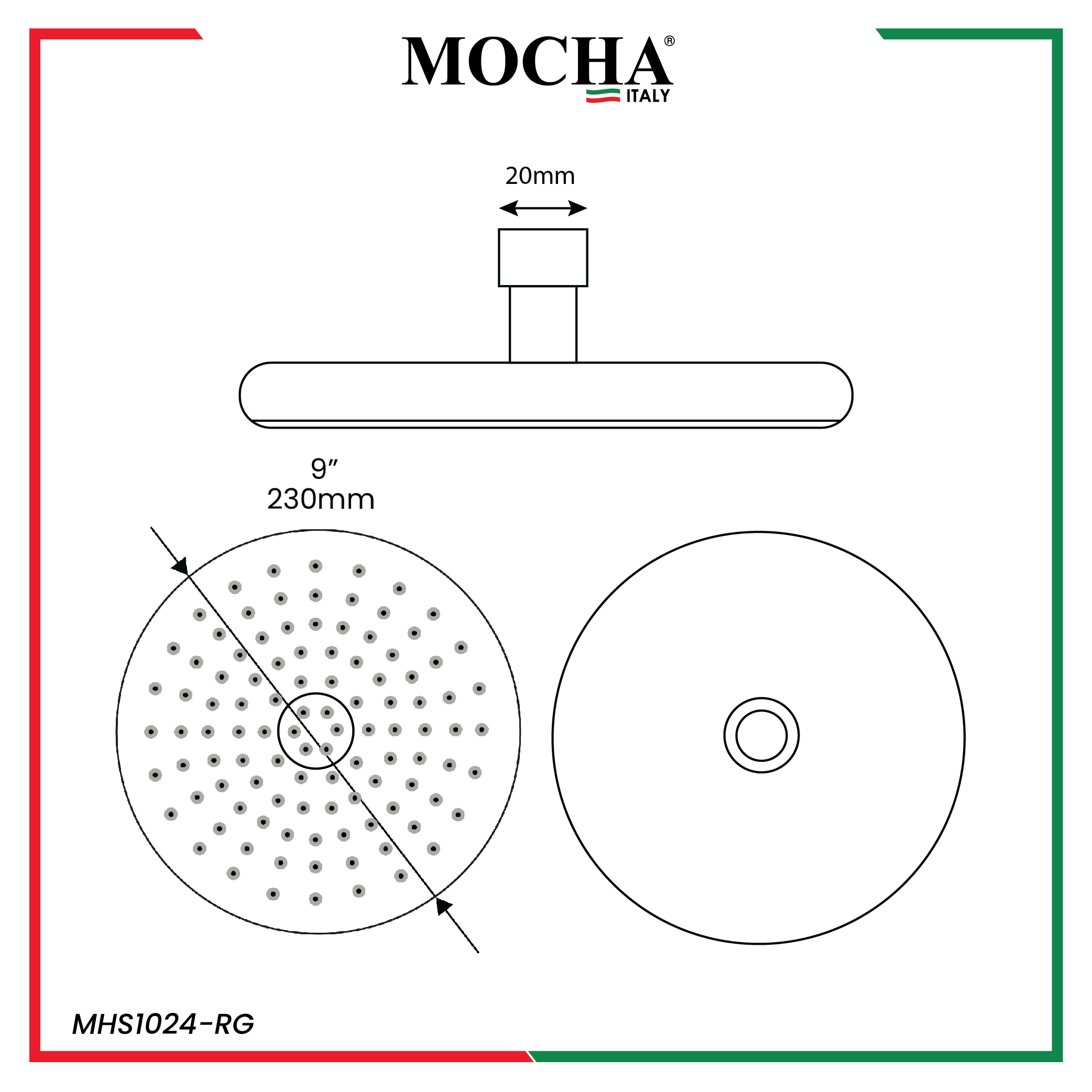 Mocha head shower MHS7012A Hand shower head shower mandi tandas bilik ...