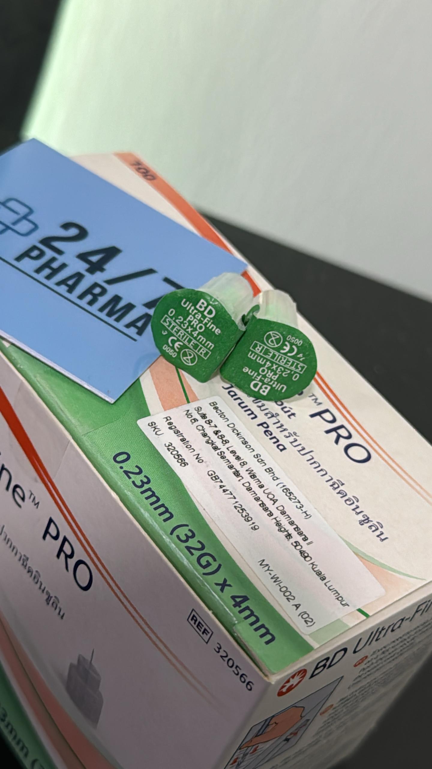 BD UltraFine Pro Plus 4MM 32G Micro-Fine Microfine Ultra-fine Insulin ...