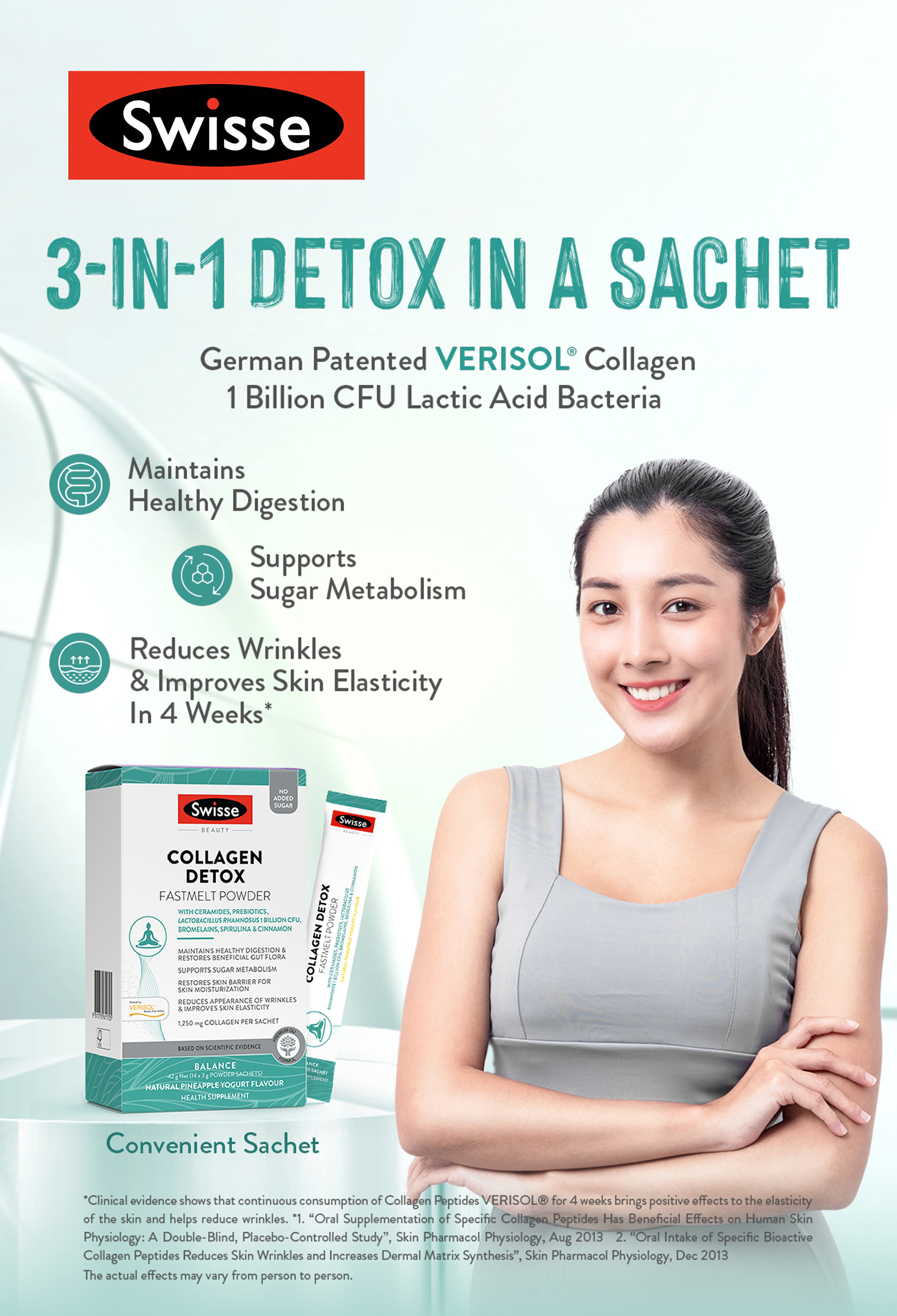 Swisse Beauty Collagen Fastmelt Powder (14 x 3g) | Shopee Malaysia