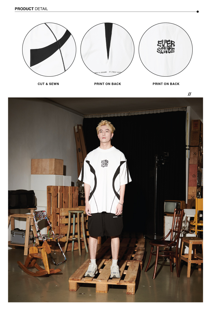 Eversince Sublime Oversized Jersey T-Shirt White | Shopee Malaysia