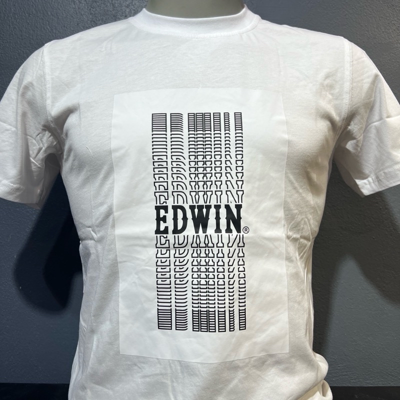 🔥New Arrivals🔥 EDWIN® Men’s Signature Logo Printed T-Shirt ( 7480 1897 ...