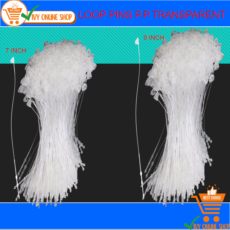 [Ready Stock] Loop Pins 5,000 pieces Loop lock Pins / Price Tag Pins ...