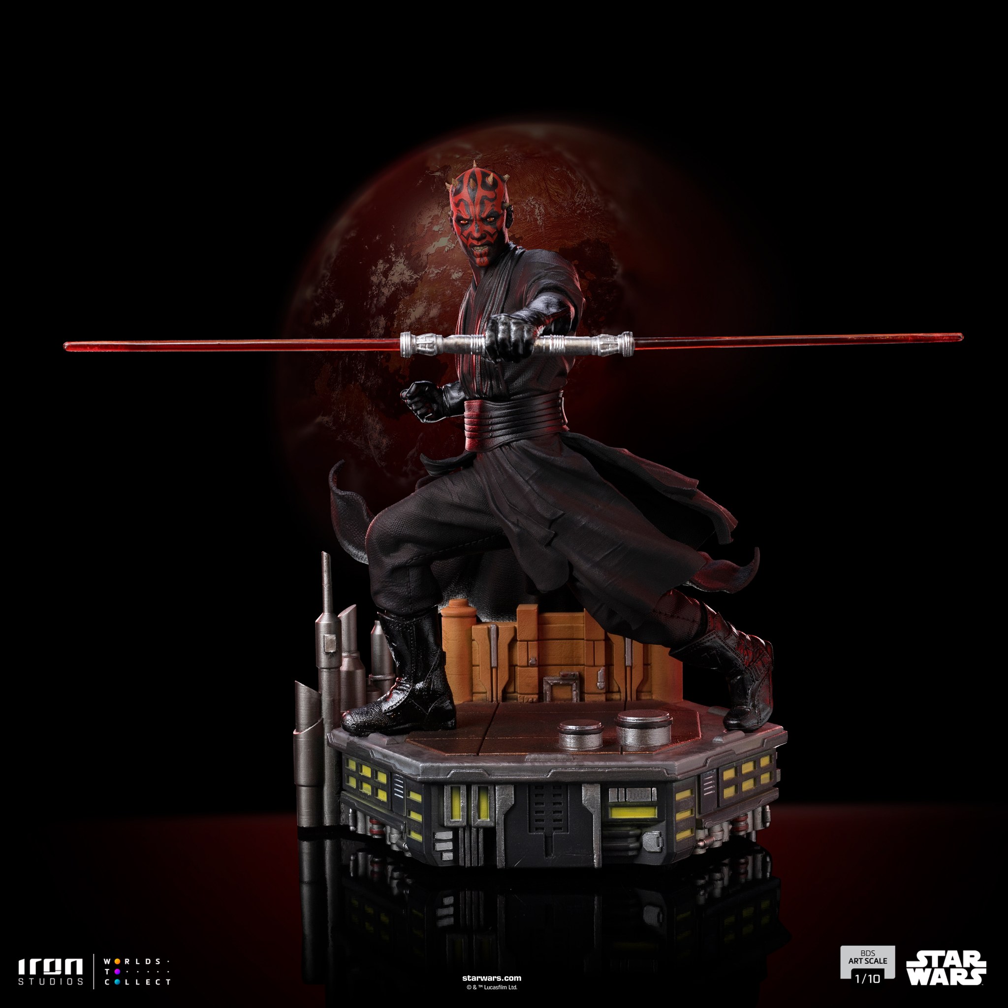 Iron Studios Star Wars 1/10 - Darth Maul Master LUCSWR77022-10 [Ready ...