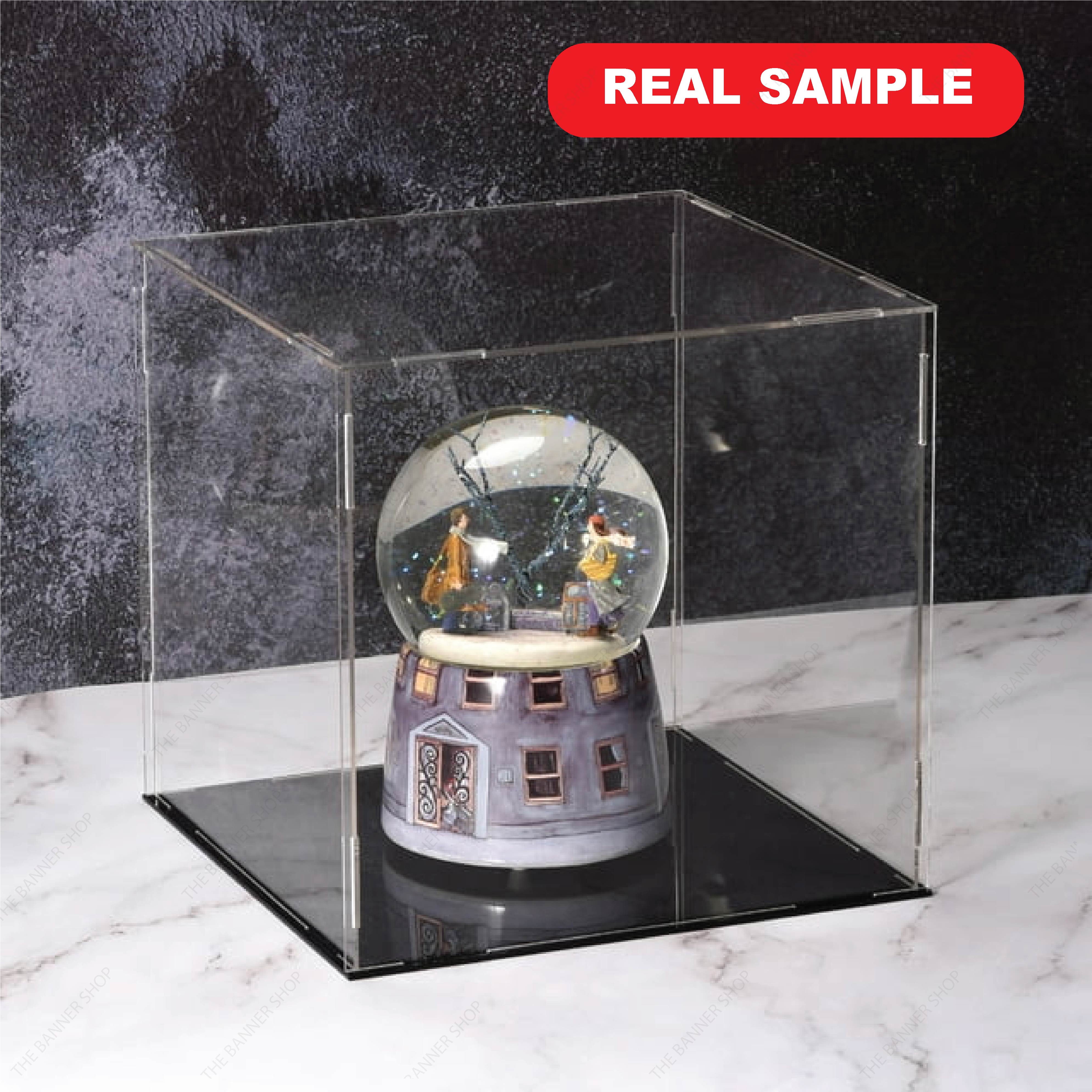 Acrylic Display Box / Clear Acrylic Case Dustproof Protection | Shopee ...