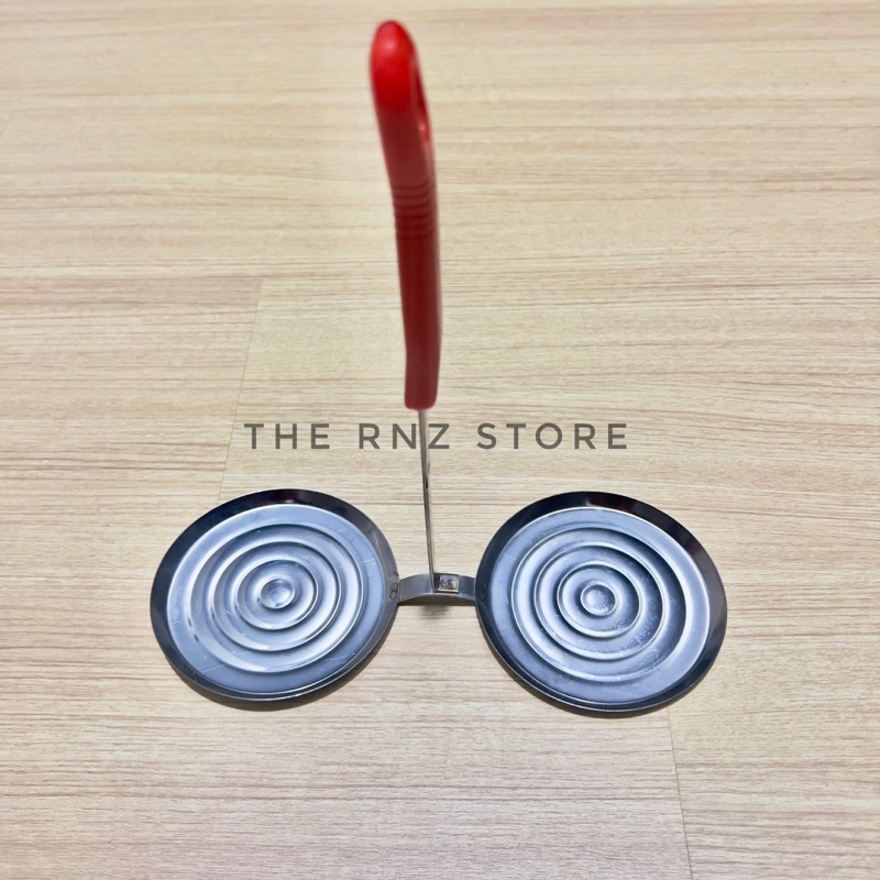 ACUAN REMPEYEK RAYA Tempeyek Stainless Steel Single Double Kembar 4 8cm ...