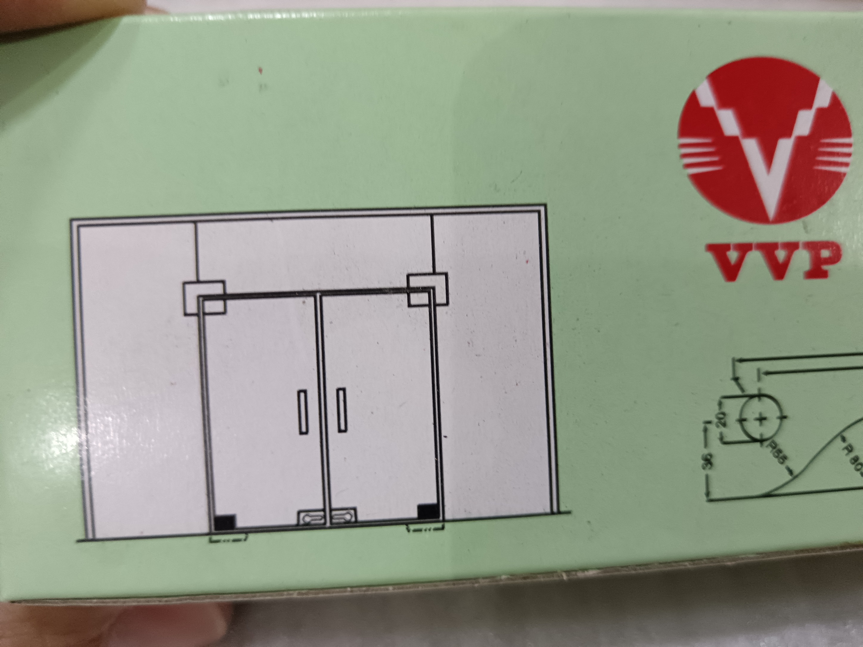 VVP FT10 Patch Bottom Patch FT10 glass clamp Bottom Glass Fitting Kaca ...