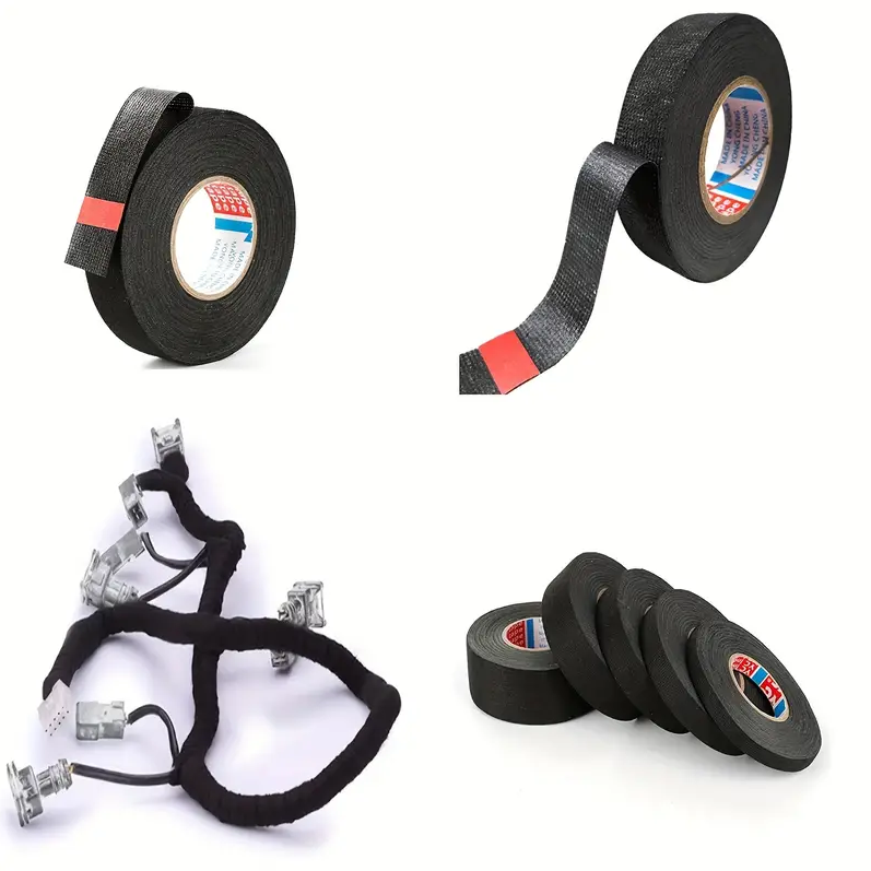 15Meter Adhesive Cloth Tape Wiring Wire Wayar Car High End Sound ...