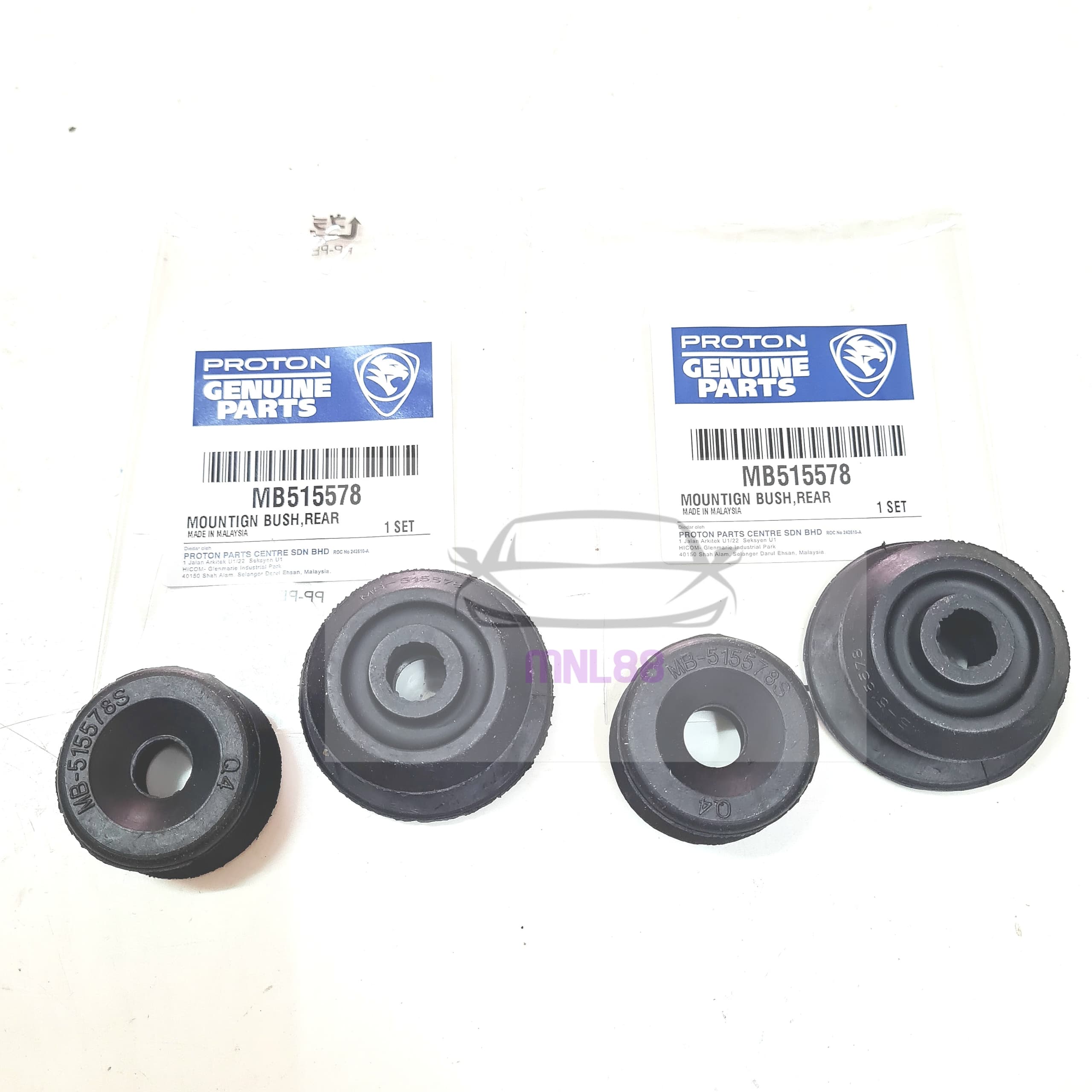 (12 PCS) Proton Saga Vvt Blm Fl Flx Savvy Exora Preve Absorber Cover ...