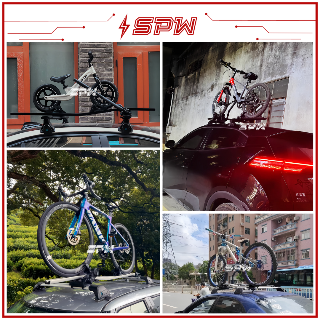 Universal Bike Rack / Bicycle Rack / Car Mount Racks Roof Mounted Bike ...