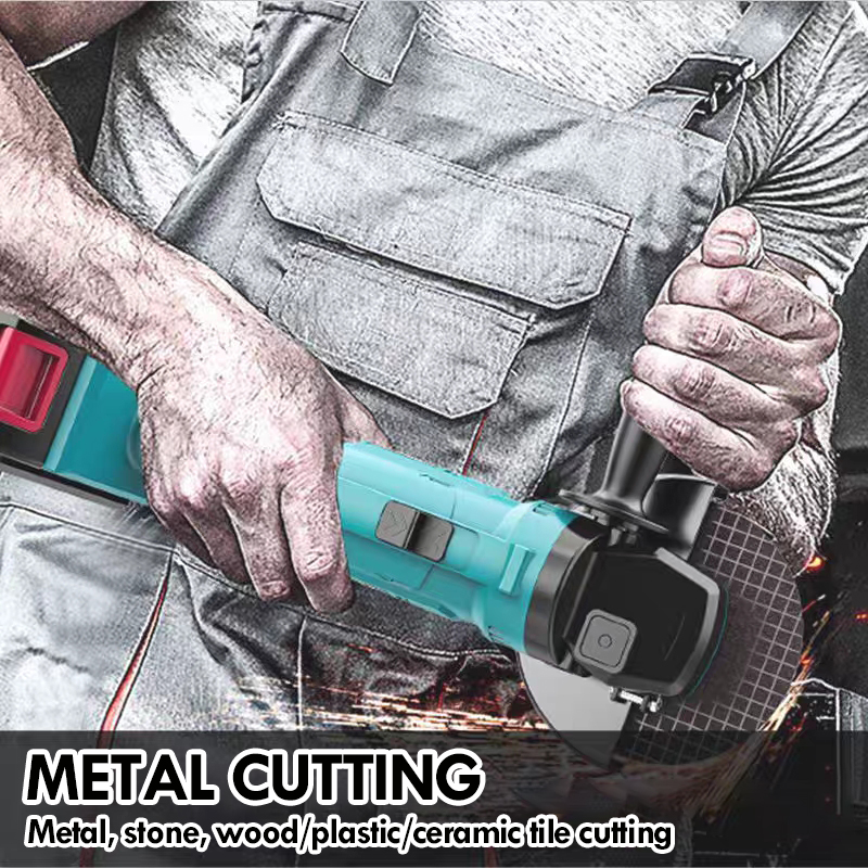 Heavy Duty Makita Angle Grinder Cordless Mini 磨机 Mesin Grander Grinder ...