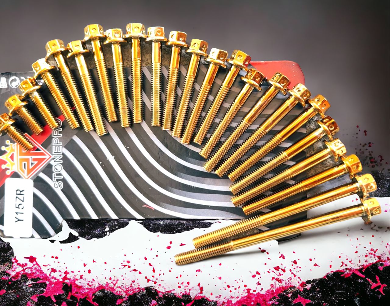 Stone Pro- Enjin Skru Kingdrag / StonePRO Engine Screw Kingdrag Gold ...