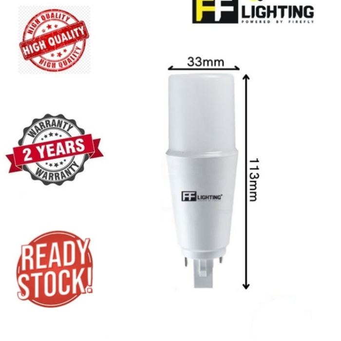 FF Lighting 10W PLC LED Rocket Bulb Cool White Color, G24 2Pin | Shopee ...