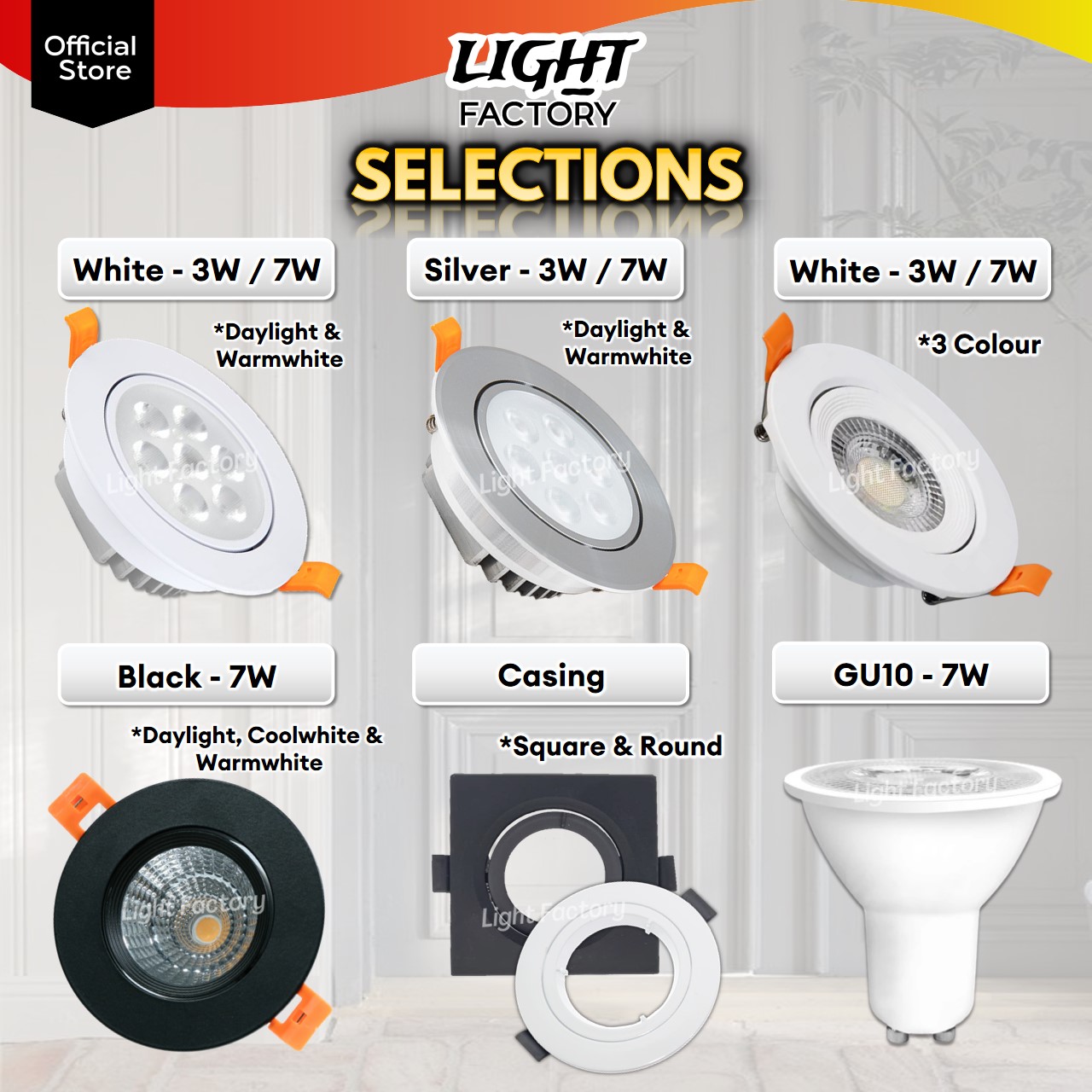 🔥HOT🔥LED Recessed Eyeball 3W | 7W LED Spotlight Recessed Light Recessed ...