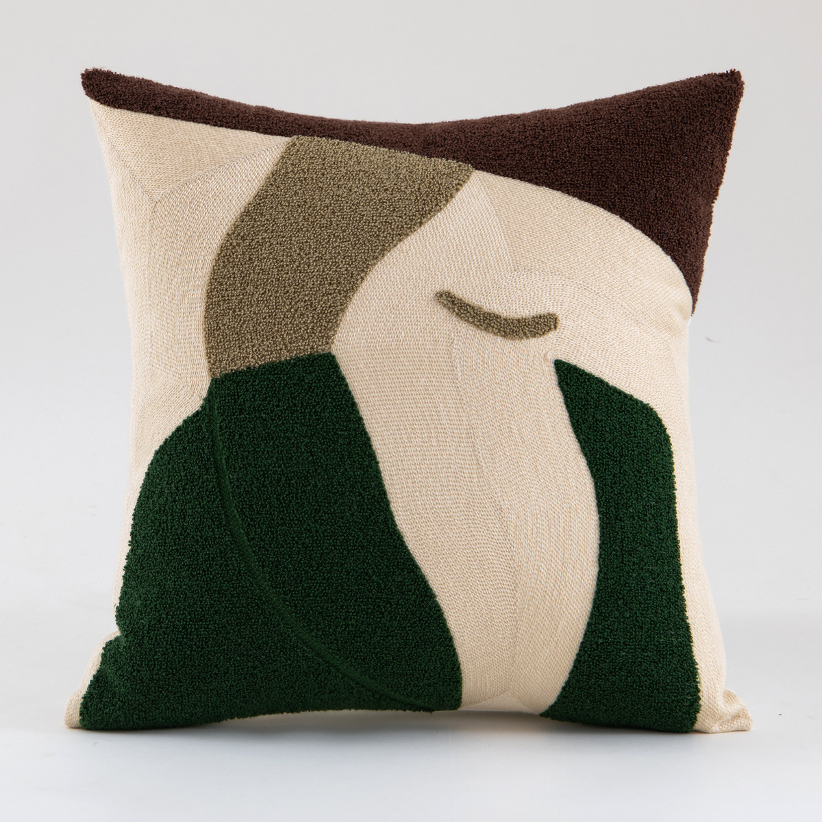 45cm x 45cm Premium Sofa Pillow Cover Designer Embroidery Tufted ...
