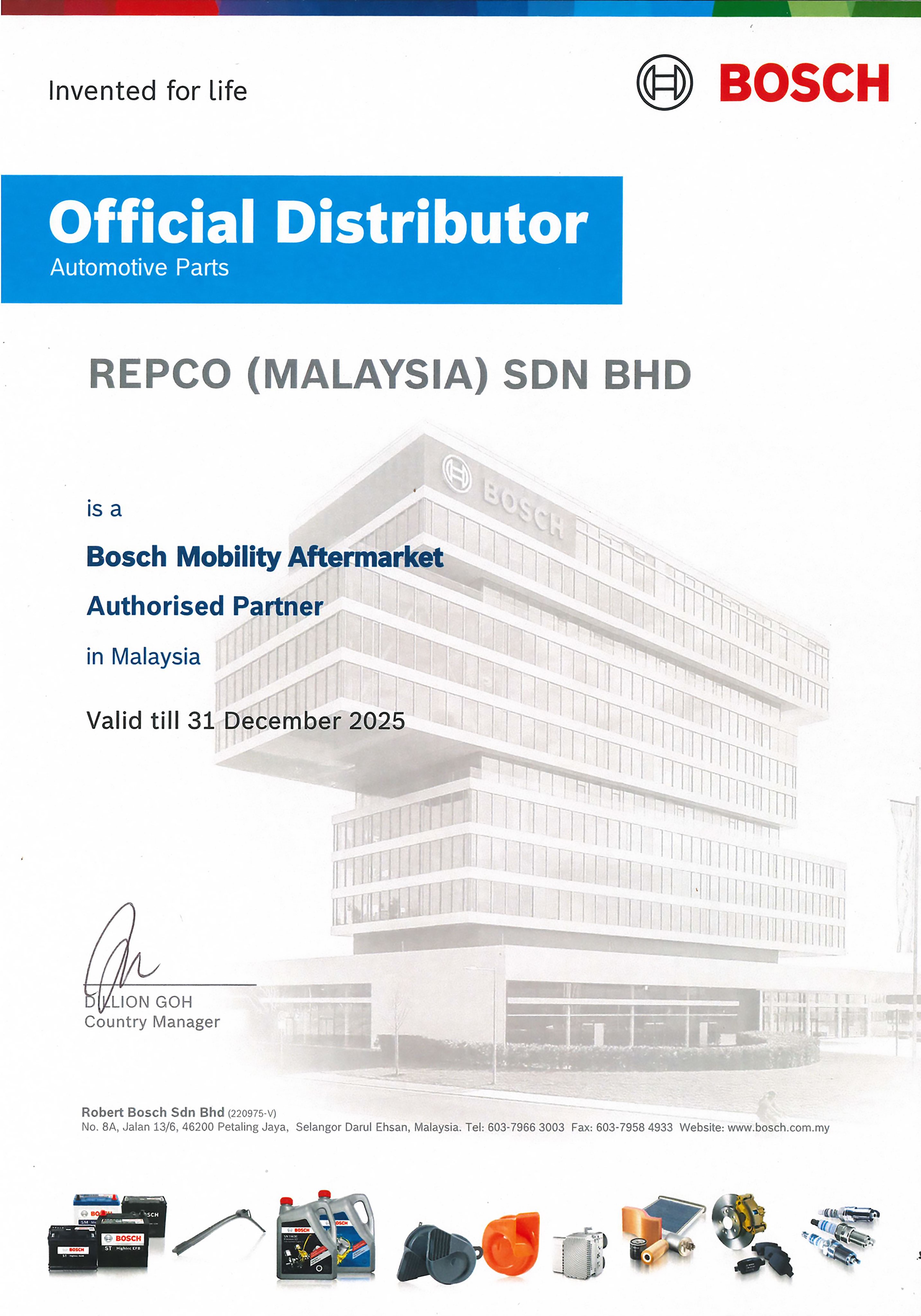 Repco Bosch Eco LED 6500K Headlights Bulb Set H4/H7 (2pcs) | Shopee ...