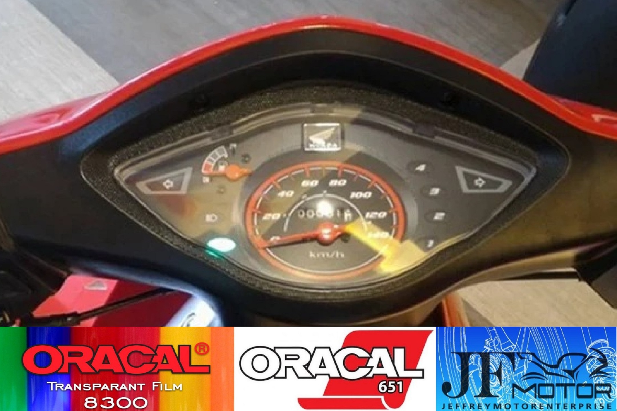 Honda Wave 100R Meter Tinted Sticker Meter Wave100r | Shopee Malaysia