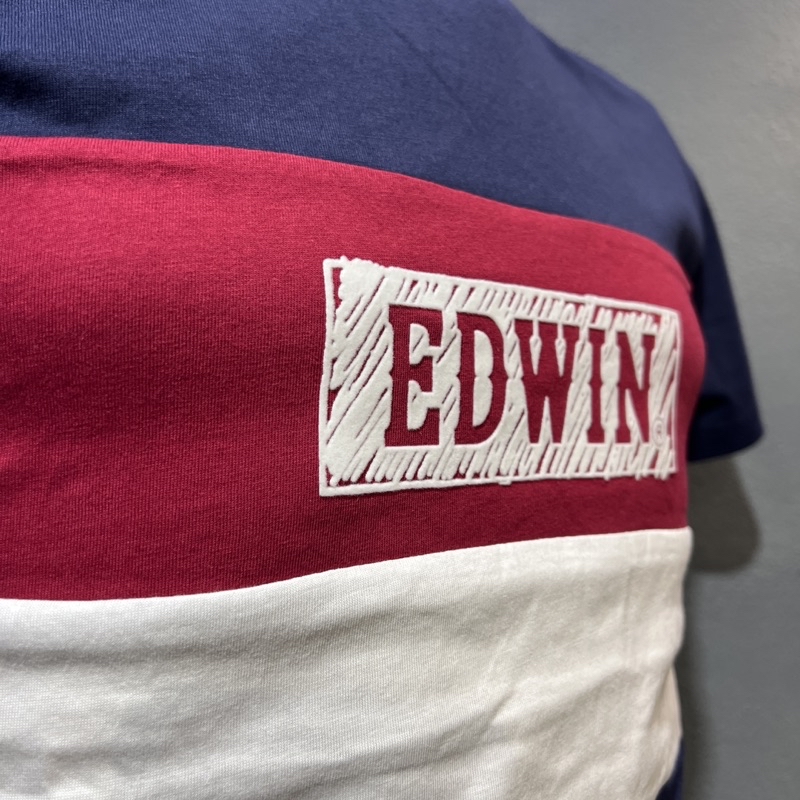 🔥New Arrivals🔥 EDWIN® Men’s Signature Logo Printing T-Shirt ( 7480 1895 ...