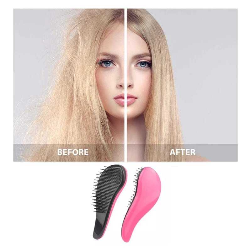 Dtangler Detangling Hair Comb Hair Brush Anti Static Magic Comb Hair ...