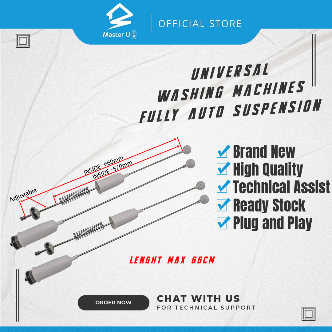 WASHING MACHINE FULLY AUTO UNIVERSAL SUSPENSION ROD REPLACEMENT (1SET ...