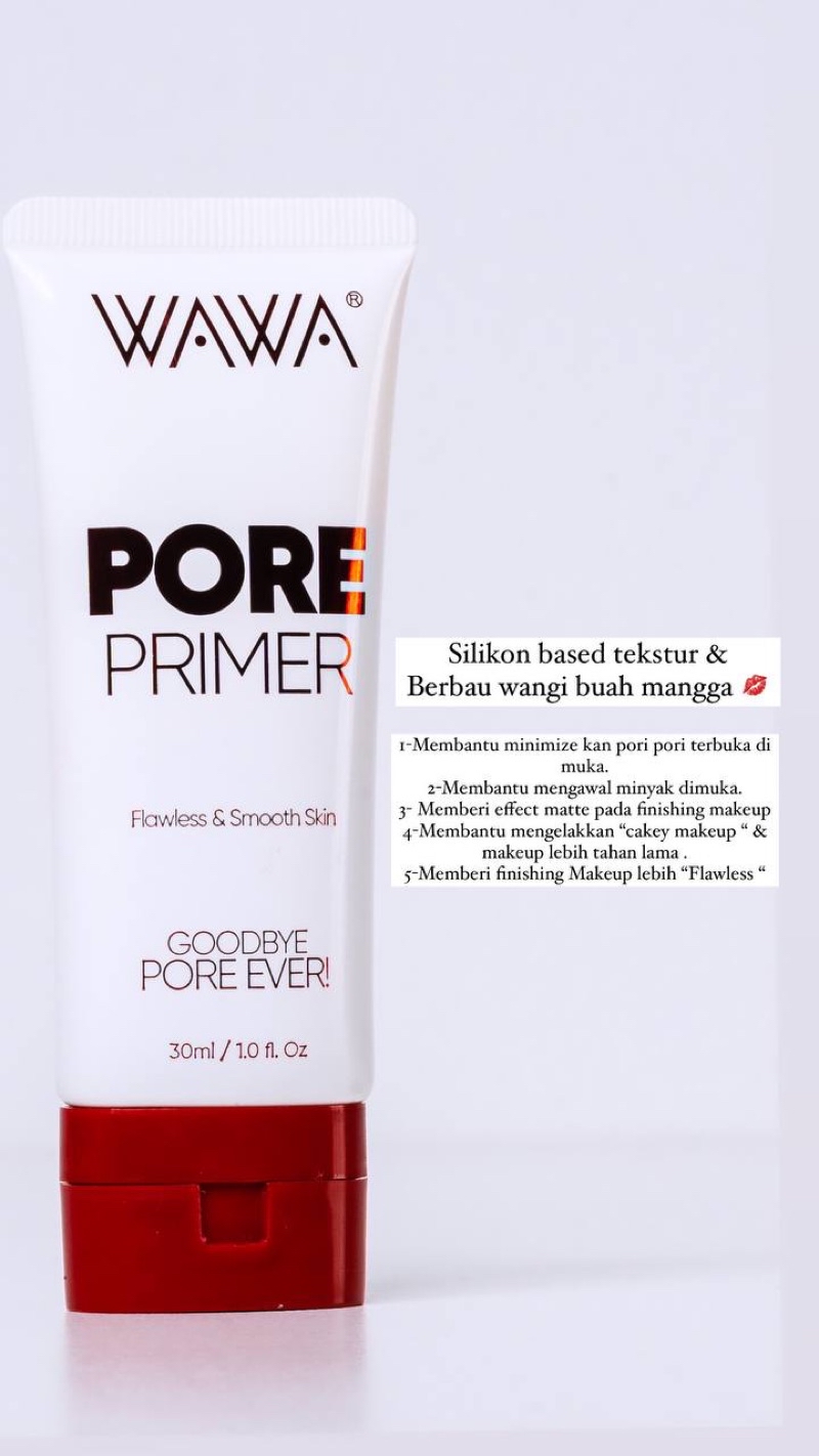 ( SHIP 24HRS )NEW LOOK WAWA PORE PRIMER | GOODBYE PORE EVER | WAWA ...