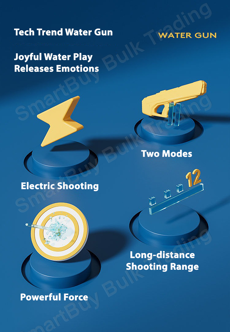 SmartBuy Electric Continuous Shooting Automatic Water Gun With Suction ...