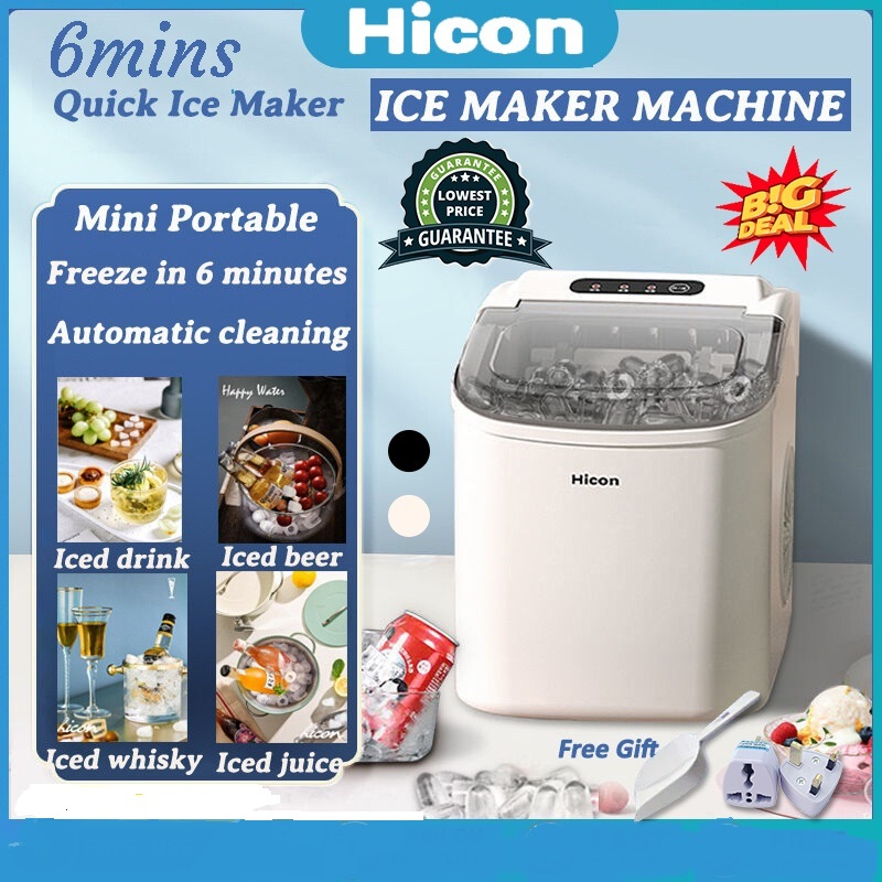 XIAOMI Ice Maker Machine Mesin Ais Batu Ice Cube Maker Making Ais Ice ...