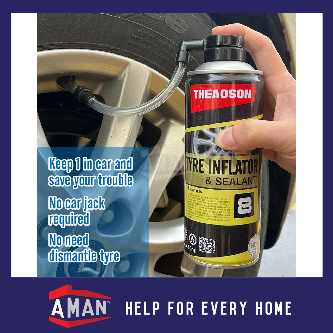 THEAOSON Emergency Tyre Weld Tyre Sealer Inflator Tyre Sealant Tire Rapid Rescue Tire Puncture ...