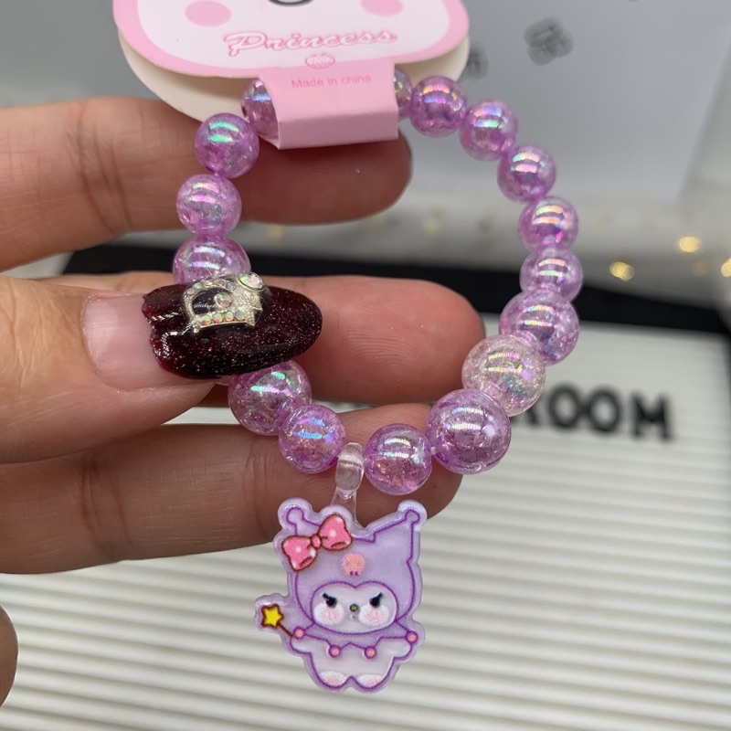 Ready Stok Acrylic Sanrio Kuromi Bracelet酷洛米手链 | Shopee Malaysia