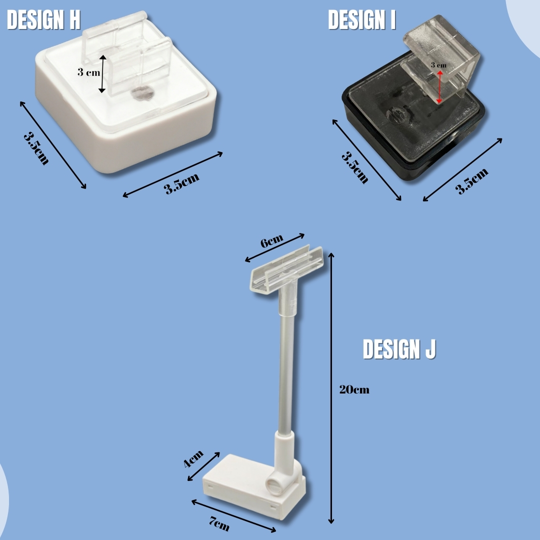 JME Ready Stock Magnetic Base for POP Frame and POP Card Promotion Card ...