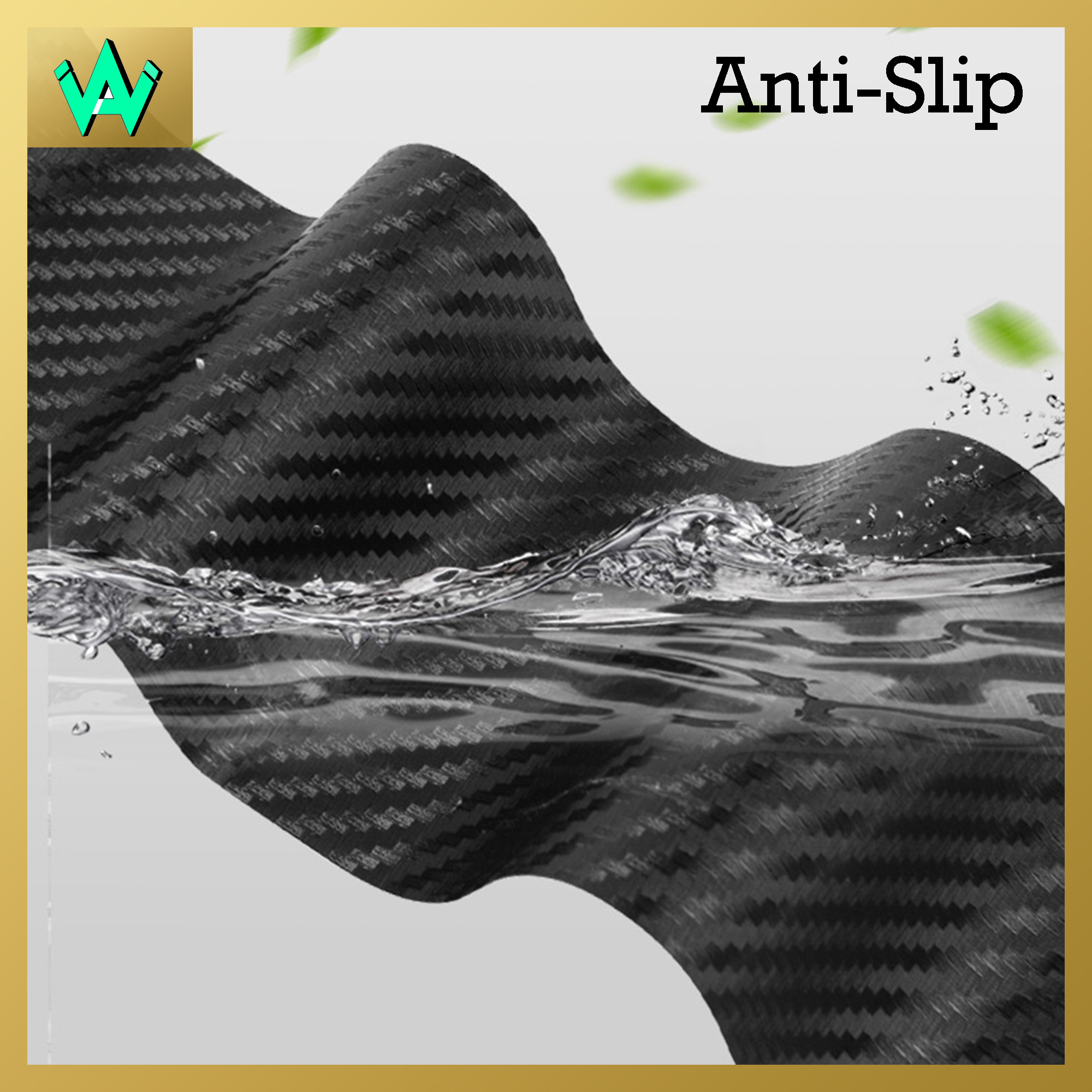 Car Door Anti Scatch Sticker Carbon Fibre Protector Strip Lining Anti ...